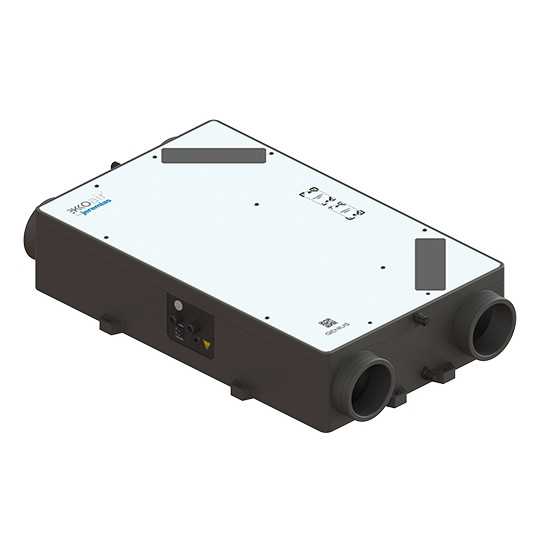 Centrale GENIUS - VMC double flux extraplate - Ekkoair